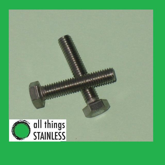304: M8x35mm Hex Head Set Screw - Box of 100 – All Things Stainless
