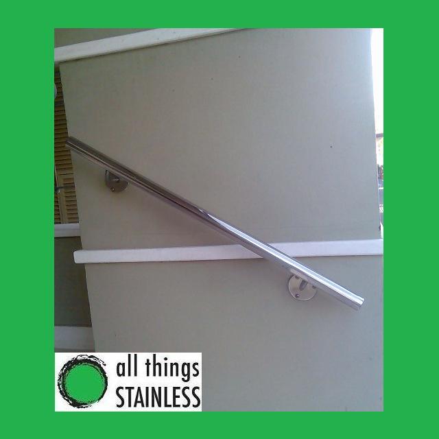 Custom Made Stainless Steel Wall Mount Handrail Up to 1 metre – All ...