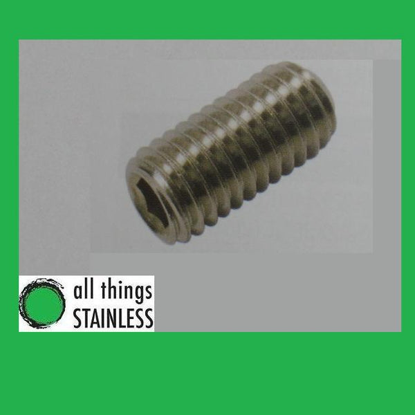 304: M6x6mm Hexagon Socket Set Screw. Box of 100 – All Things Stainless